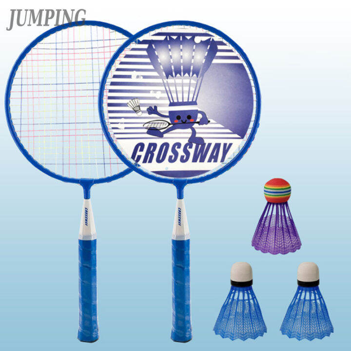 2pcs/set Children's Badminton Rackets Set Kids Small Size Badminton ...