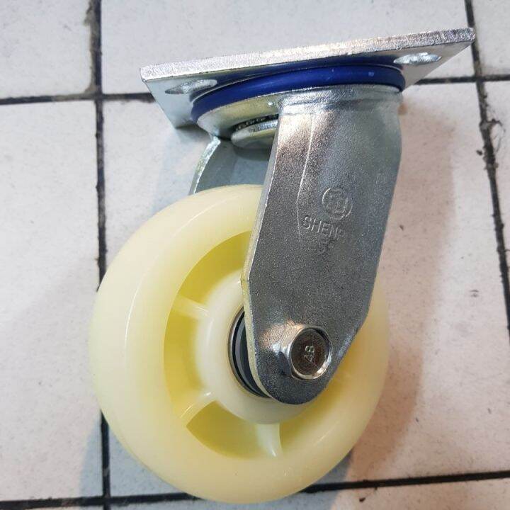 Roda Nylon 5 inch putar Shenpai / Roda 5'' shenpai / roda caster 5 inch ...