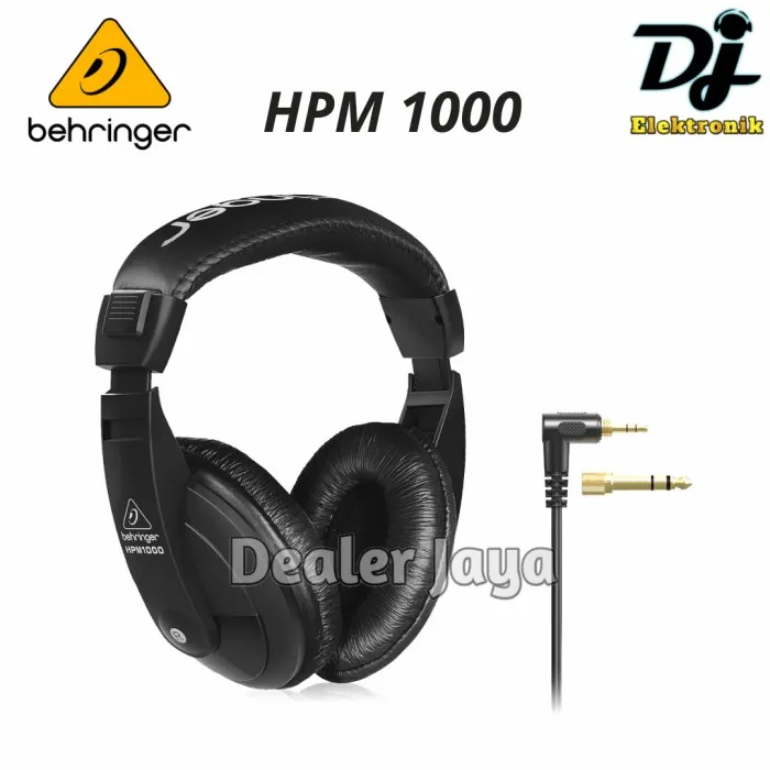 Headphone / Headset Monitor Behringer HPM 1000 / HPM1000 Black | Lazada ...