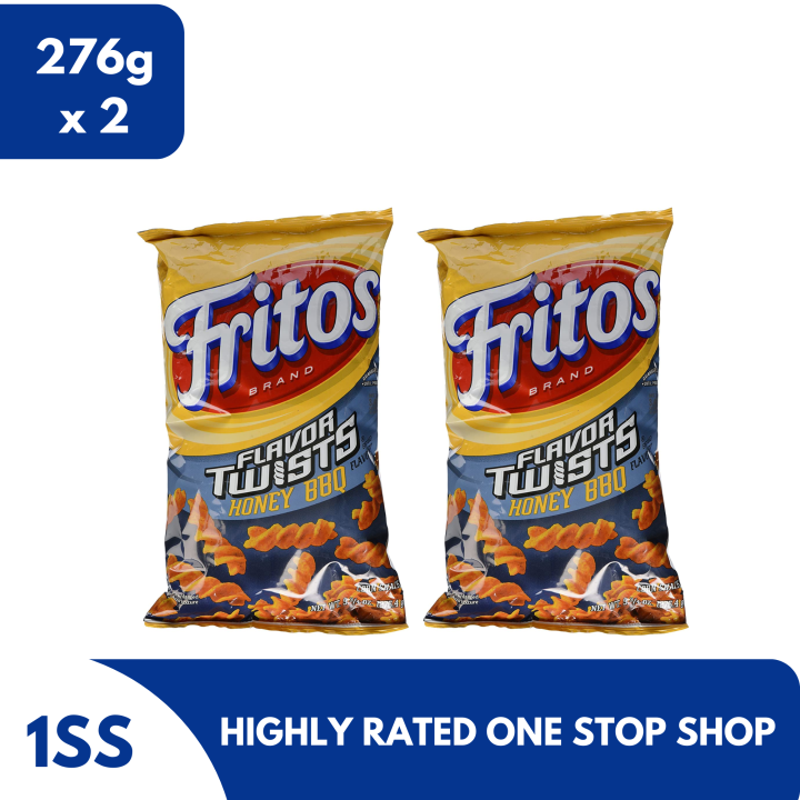 Fritos Brand Flavor Twists Honey BBQ, 276g set of 2 | Lazada PH