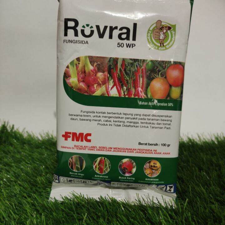 FUNGISIDA ROVRAL 50 WP 100gr | Lazada Indonesia