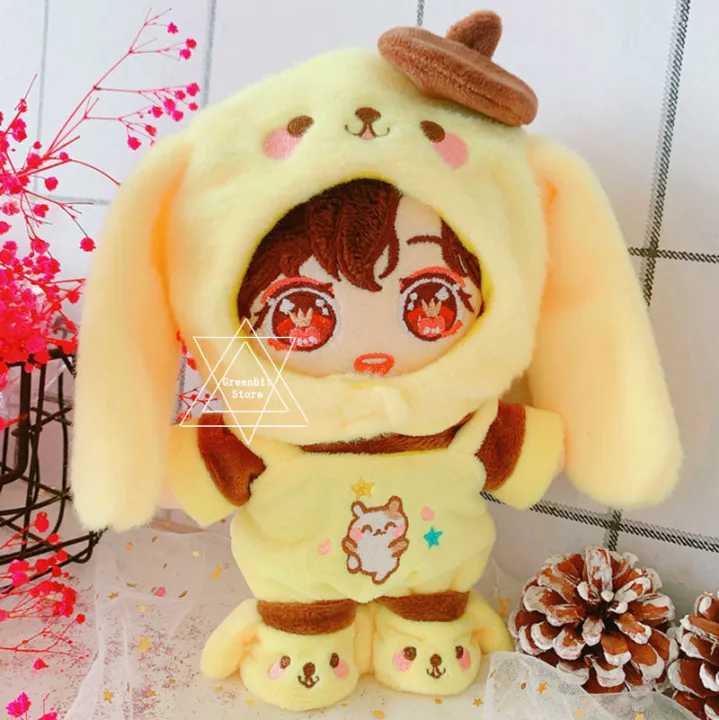 New 20cm Cute Cai Xukun YiBo Xiao Zhan Doll Clothes Yellow Puppy ...