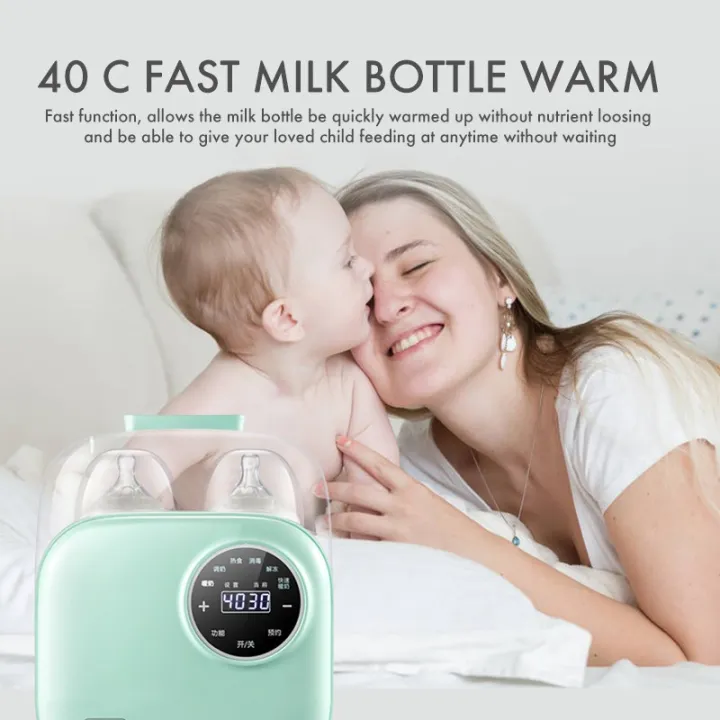 OIDIRE NNQ10 Warm milk bottle sterilizer 2-in-1 thermostatic pot ...