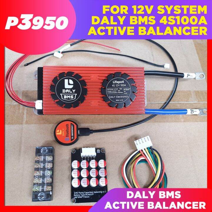 Active Balancer 4S 5A for 12V Lifepo4 Battery System - Capacitor Active ...