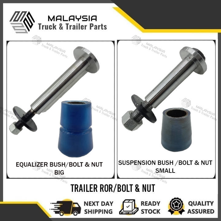 Trailer ROR YORK TMC Suspension Bush Equalizer Bush with Bolt and Nut ...