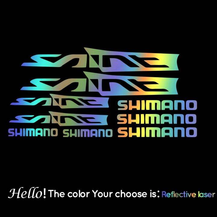 SHIMANO Bike Frame STICKERS | Lazada