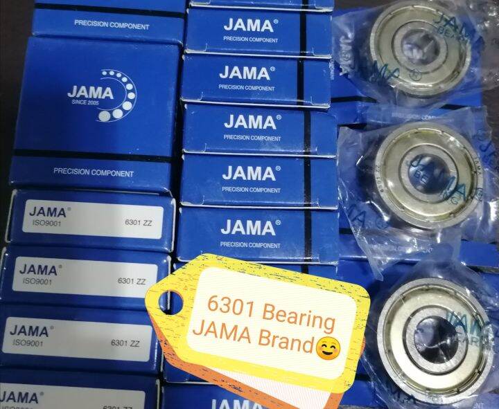 Bearing 6301 Size Sold per pcs, Jama Brand | Lazada PH
