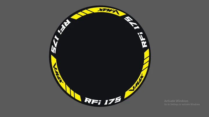 RUSI RFI 175 RIM/MAGS DECAL STICKER- 178 | Lazada PH