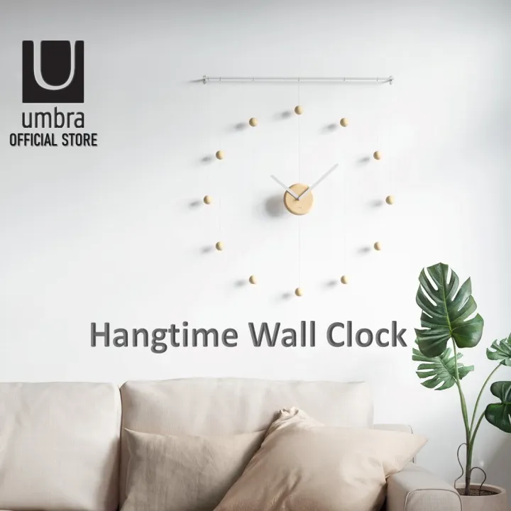 UMBRA® Hangtime Wall Clock | Lazada