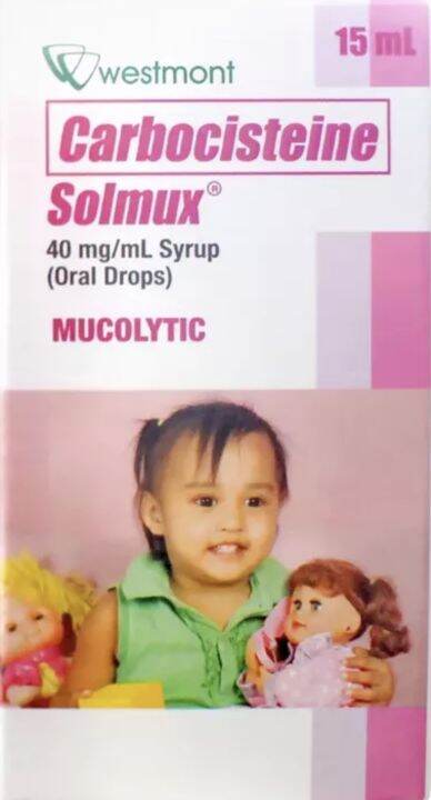 Solmux Mucolytic 40mg/ml Syrup Oral Drops ( 15ml ) by Mavens Collection ...