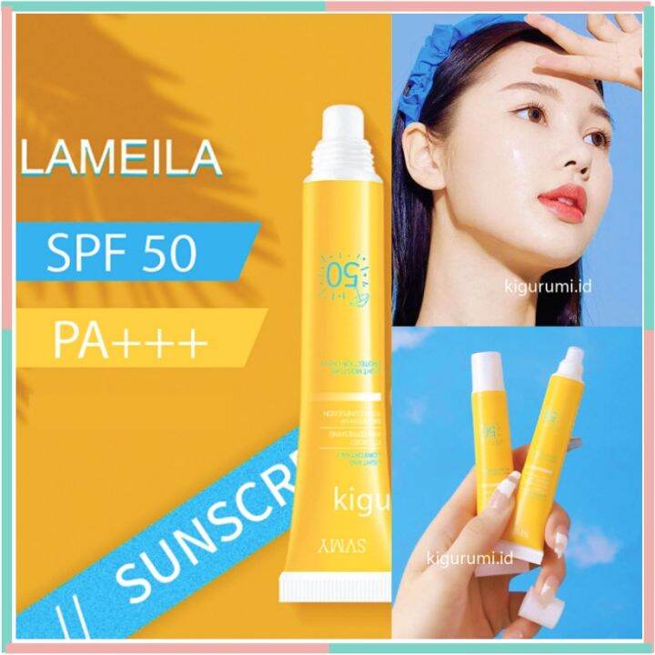 LAMEILA SVMY mini sunscreen SPF 50 wajah PA+++ | Lazada Indonesia