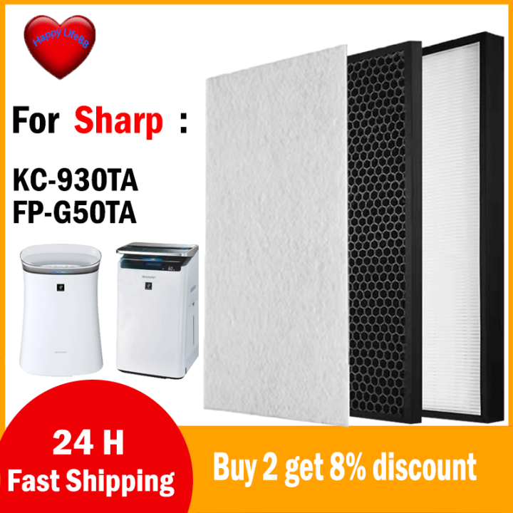 สำหรับ Sharp KC-930TA FP-G50TA FU-Z35 FU-Z31เครื่องฟอกอากาศ | Lazada.co.th