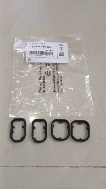 11428580681 THERMOSTAT HOUSING OIL COOLER GASKET N47 ENGINE BMW F20 F21 ...