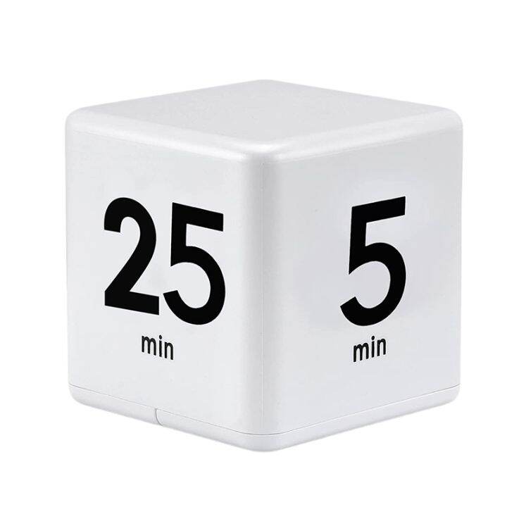 Cube Timer Kitchen Timer Time Management Timer Gravity Sensor Flip For
