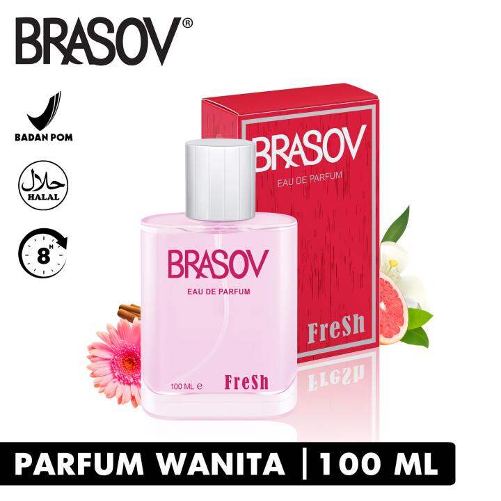 BRASOV Eau De Parfum - Fresh Merah - 100ml | Lazada Indonesia