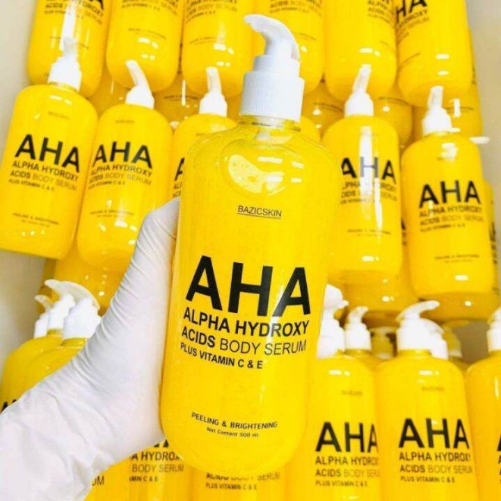 ของแท้ AHA lotion โลชั่นผิวขาว | Lazada.co.th