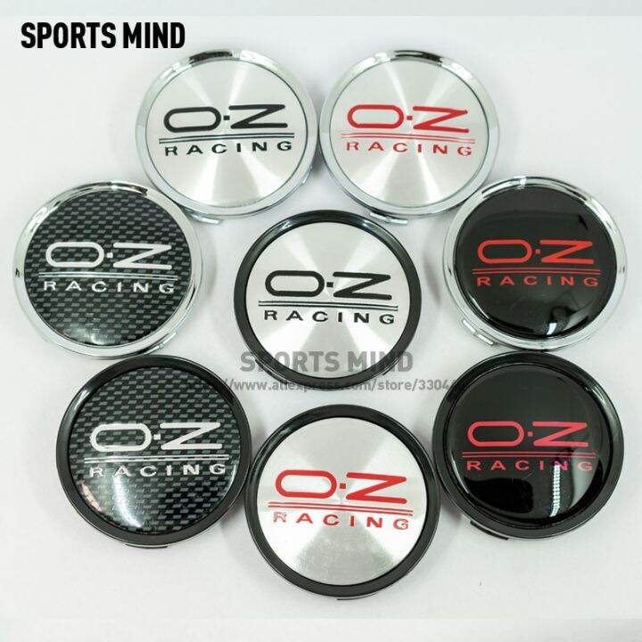 4PCS/lot 75MM Car Wheel Center Hub Caps for OZ RACING WHEEL Emblem Logo ...