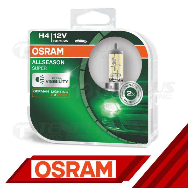 Osram All Season Super H4 64193 New Generation | Lazada PH