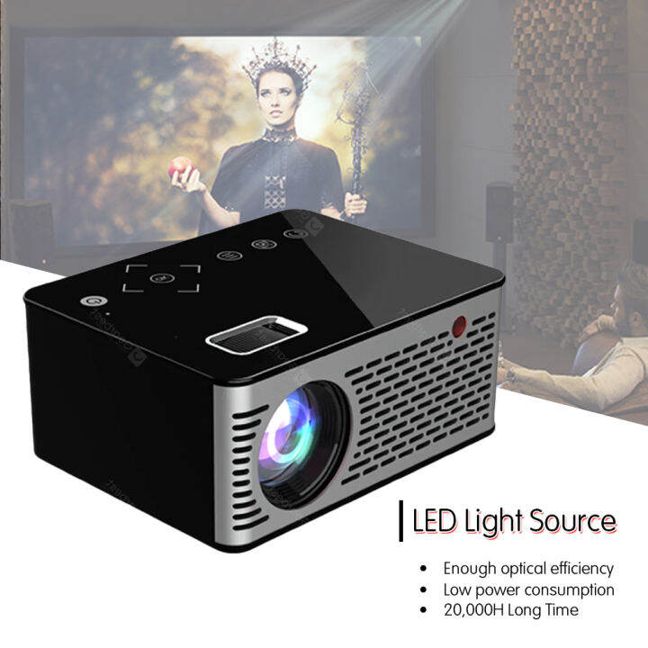 Unic T200 Smart Mini LED Projector - Black | Lazada PH