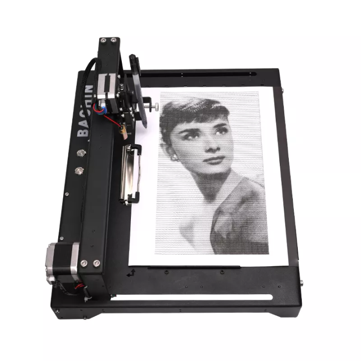 BACHIN DIY Cards Bookmark CNC Drawing Writing Robot Pen Plotter ...