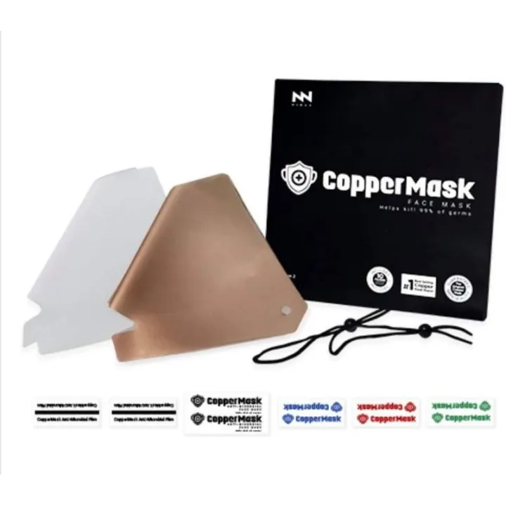 Copper Mask version 2.0 and 100 original miniso mask sheet | Lazada PH