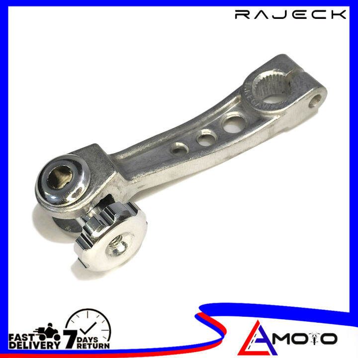 RAJECK TAKEGAWA ALLOY BRAKE ARM WITH ADJUSTER HONDA / YAMAHA / ALL MIO ...