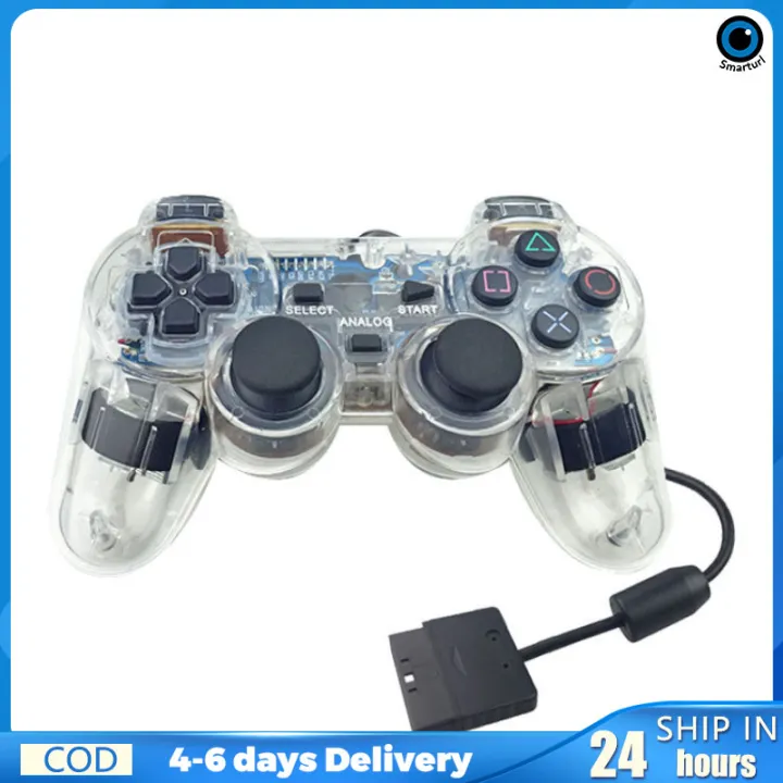 Wired Connection Gamepad Double Vibration Game Controller for PS2 ...