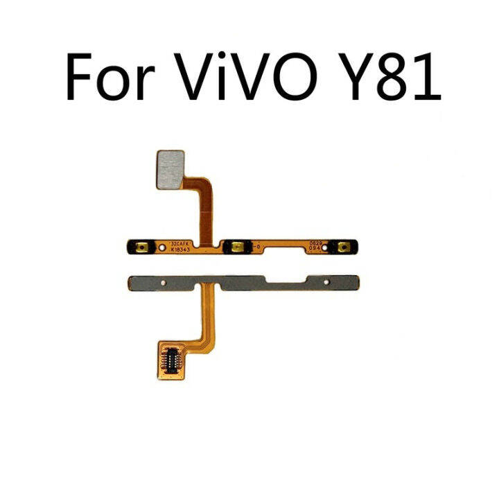 สำหรับ Vivo Y81ใหม่ปุ่มเปิดปิดและปุ่มปรับระดับเสียงสายเคเบิลยืดหยุ่นอะไหล่ซ่อม | Lazada.co.th