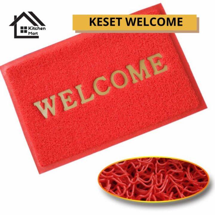 Kesed Keset Karet Keset Welcome Karet Keset Karpet PVC Mie Bihun ...