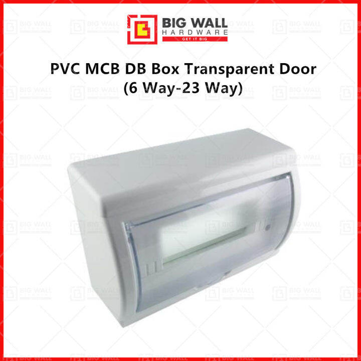 PVC MCB DB Box Transparent Door Standard Mcb Distribution Box 6 Way-23 ... PVC MCB DB Box Transparent Door Standard Mcb Distribution Box 6 Way-23 ...