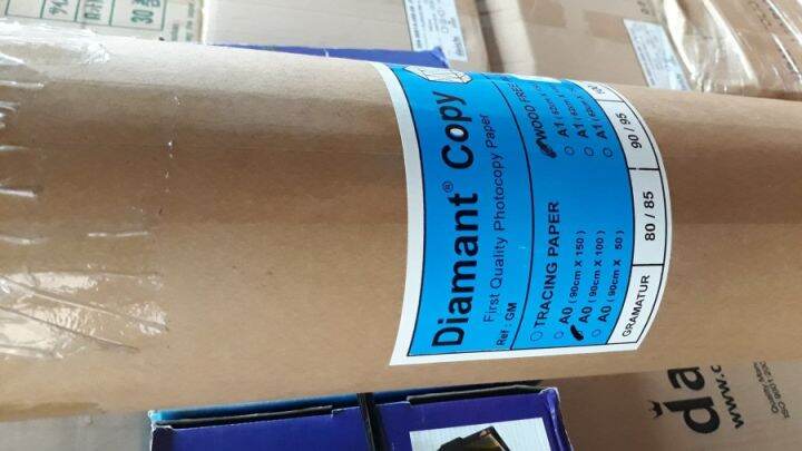 KERTAS PLOTTER A0 100M DIAMANT | Lazada Indonesia