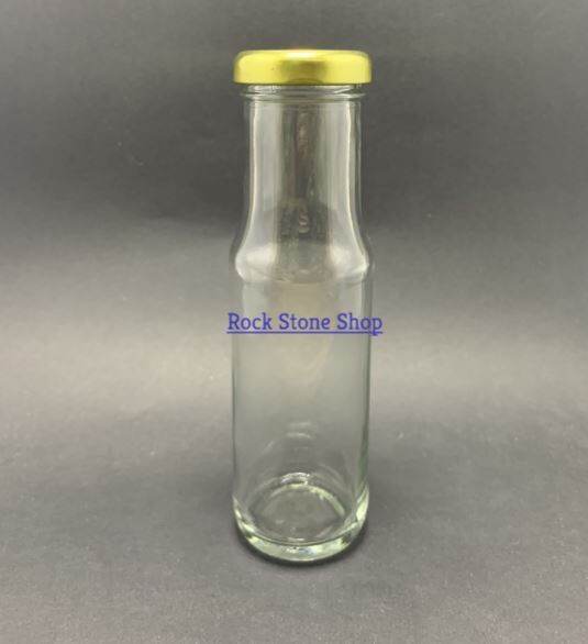 [48 Pcs] 150ml Glass Bottle for Fruit juice Water Milk Coffee Sauce ...