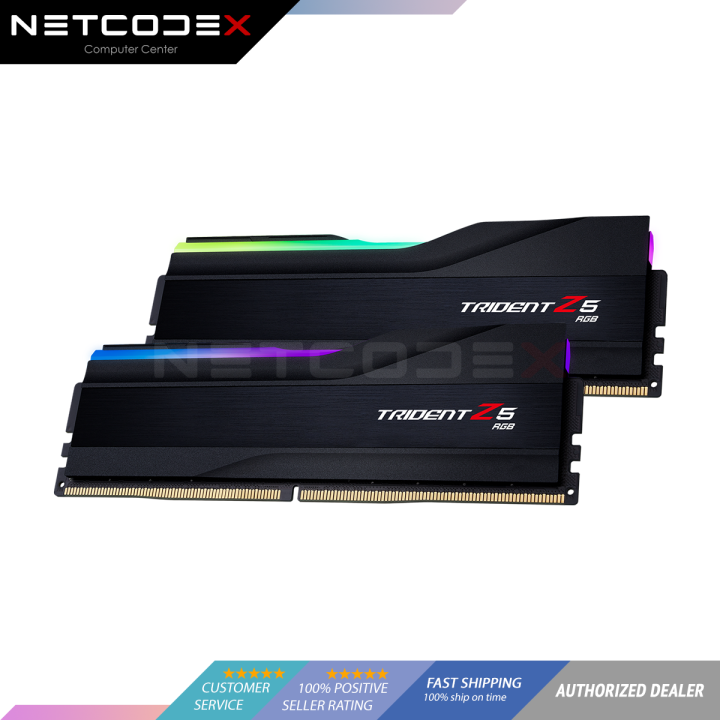 G.SKILL Trident Z5 RGB Series 64GB (2 x 32GB) 288-Pin PC RAM DDR5 6400 ...
