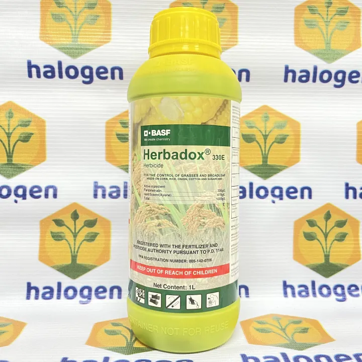 HERBADOX 330E PRE-EMERGENT HERBICIDE FOR RICE (1L) | Lazada PH