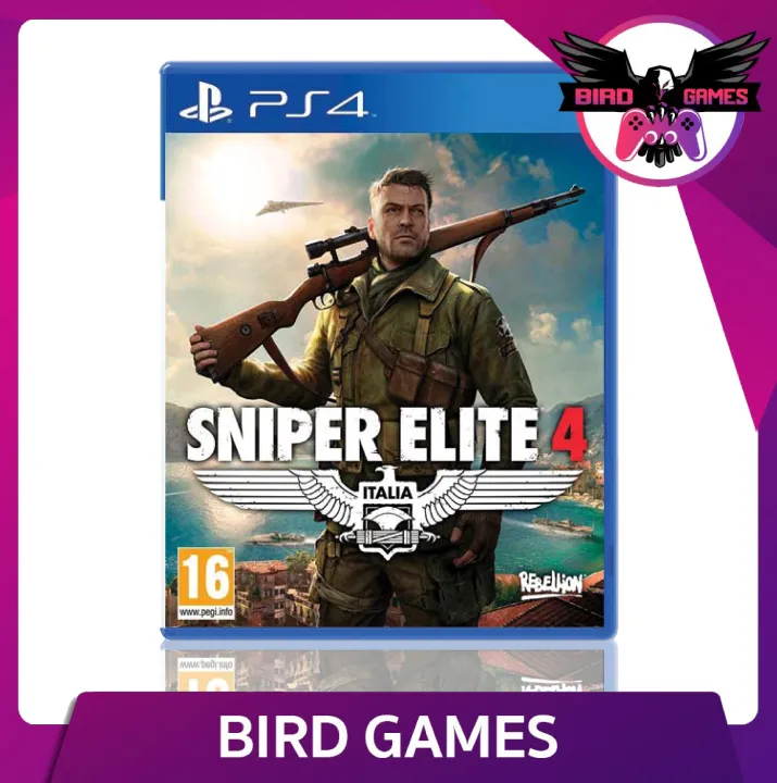 PS4 : Sniper Elite 4 [แผ่นแท้] [มือ1] [sniper elite4] [sniper elite four] | Lazada.co.th