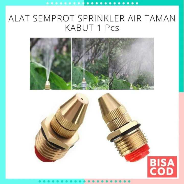 ALAT SEMPROT SPRINKLER AIR TAMAN KABUT 1 Pcs ( nozel sprinkler water ...