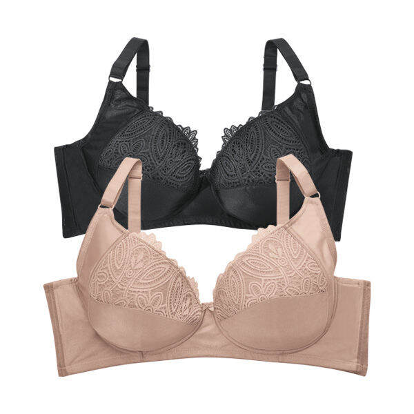 Avon Plus Size Bra ~ FLORENCE Non Wire Lifting 2 pc Bra Set. Cream and ...