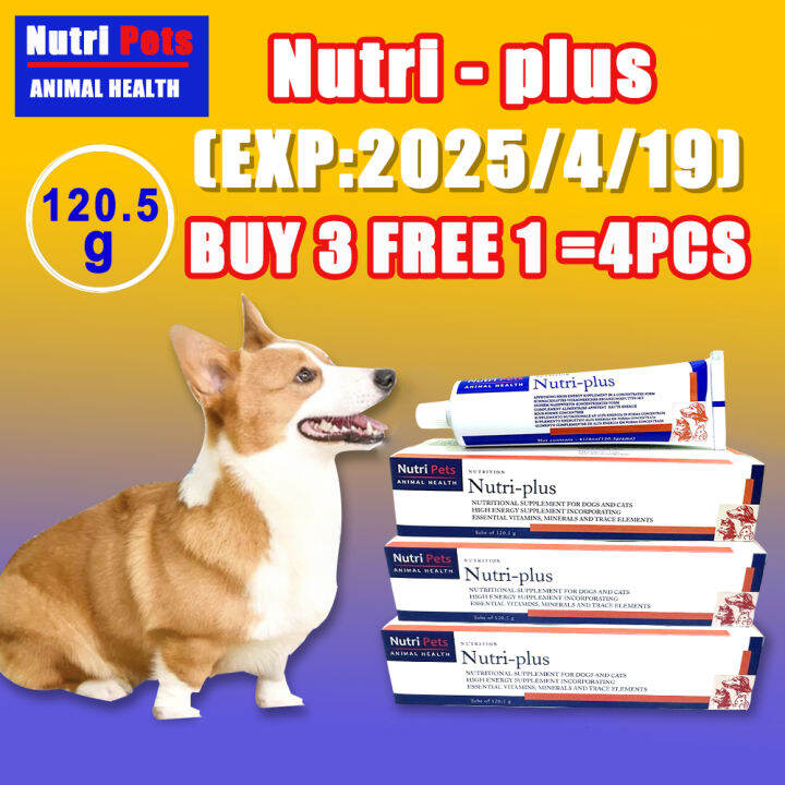 Nutri-plus Gel Animal Health Multivitamins appetite booster for Dog Cat ...