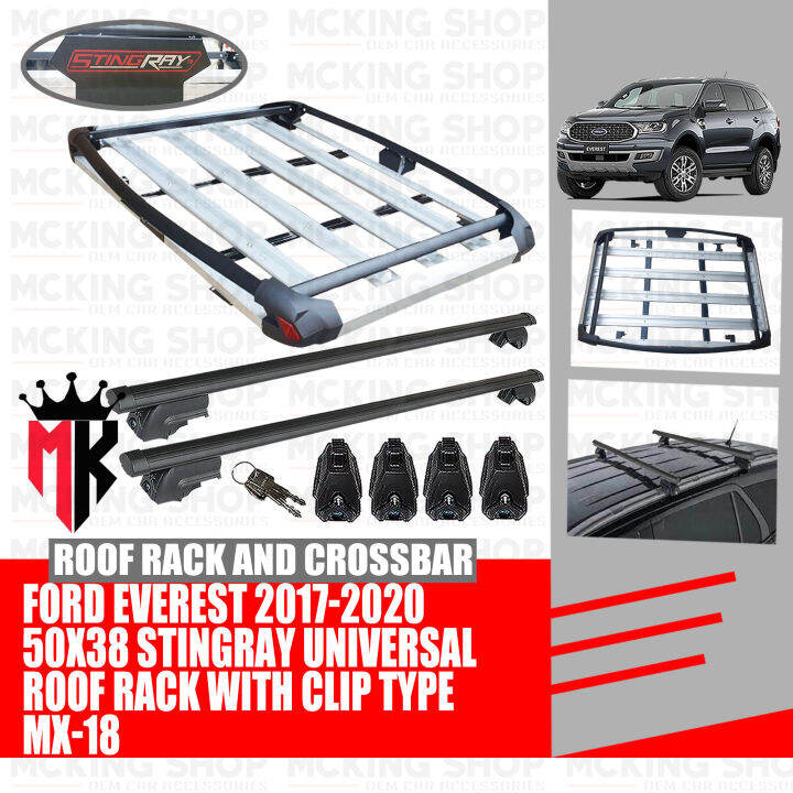 Ford Everest 2017-2022 50x38 STINGRAY Topload/ Top load Carrier Roof ...