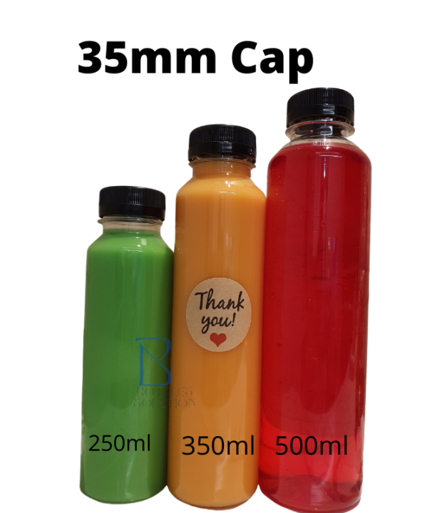 [Bottles Solution] Bottle 35MM Wide Mouth Cap 250Ml / 350Ml / 500Ml ...