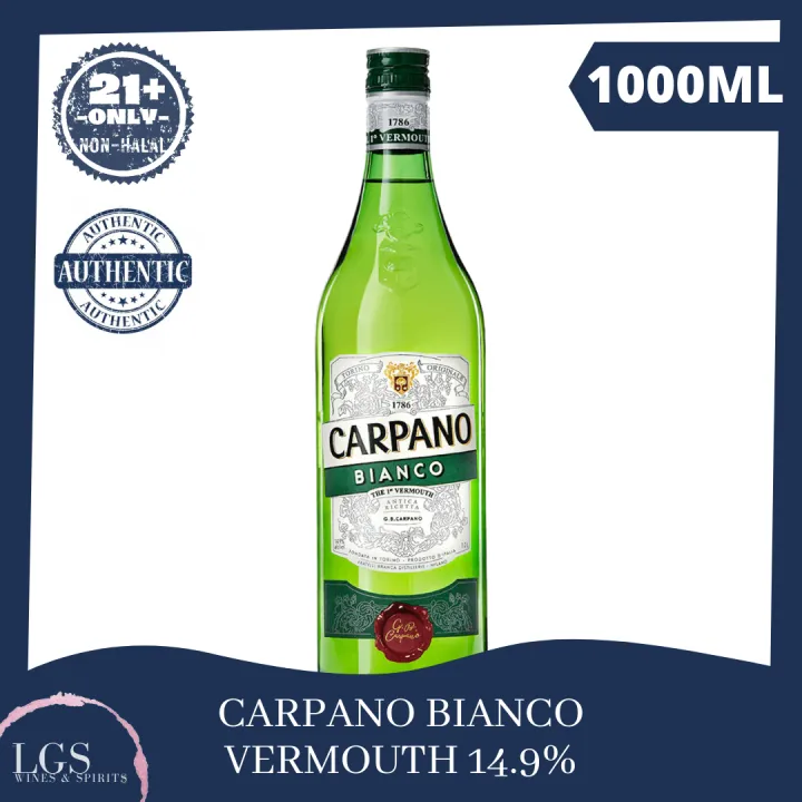 CARPANO BIANCO VERMOUTH 14.9% | Lazada