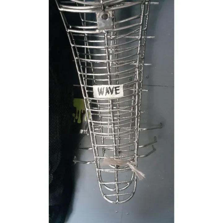 Step Grill for Wave 100 Pure Stainless 304 God Bless... and Thank you ...