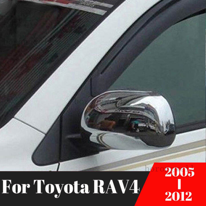Chrome Car Side Door Rearview Mirror Cover For Toyota RAV4 RAV 4 2005 ...