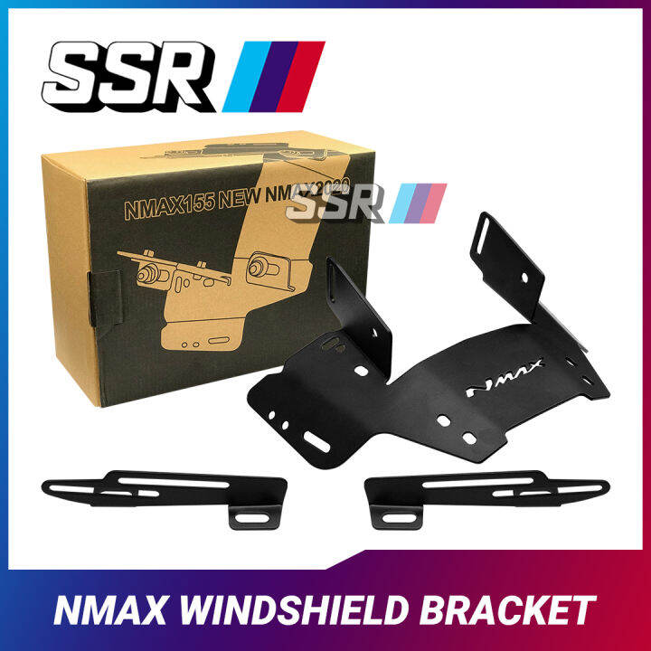 Nmax V2 Windshield and Side Mirror Bracket Fully Adjustable Original ...