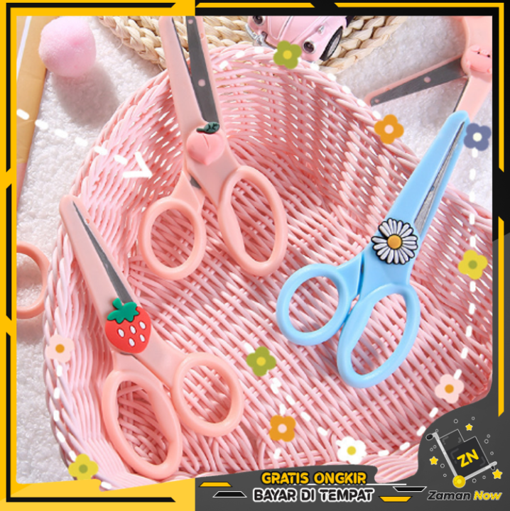 Zaman Now - Gunting Lucu / Gunting Sekolah Untuk Anak / Gunting Cute ...