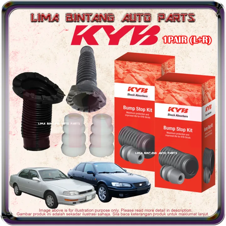 Toyota Camry SXV10 , SXV20 Front / Rear Absorber Cover Dust Protector ...