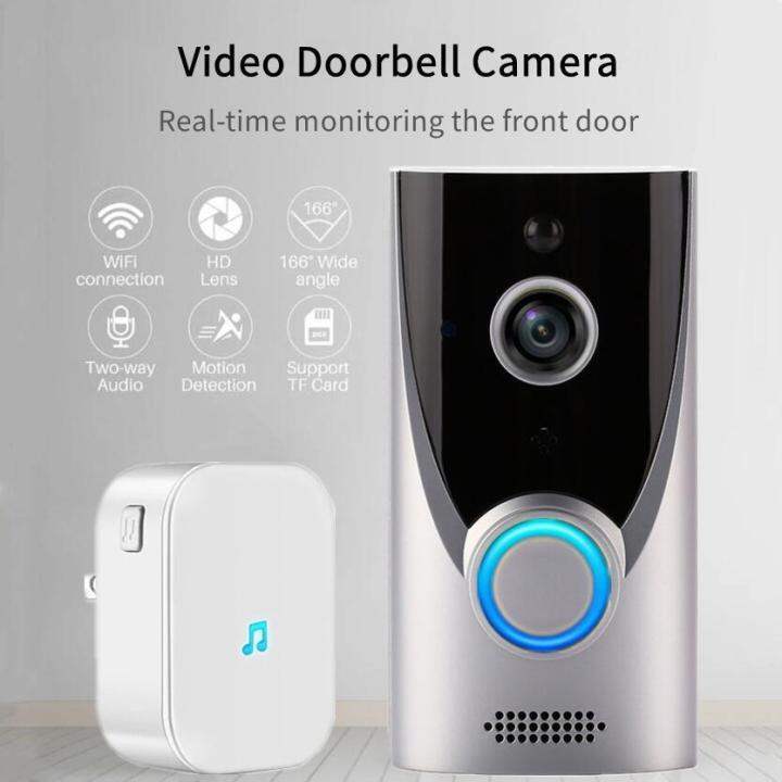 Intelligent monitoring WIFI visual doorbell HD 720P infrared night ...