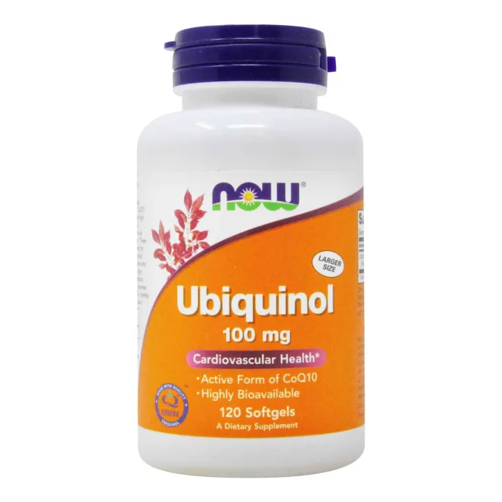 NOW Foods, Ubiquinol, 100 mg, 120 Softgels | Lazada PH