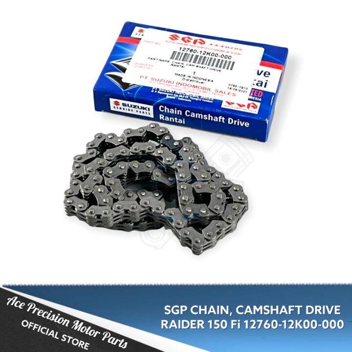 SGP CHAIN, CAM SHAFT DRIVE (TIMING CHAIN) RAIDER 150 Fi 12760-12K00-000 ...