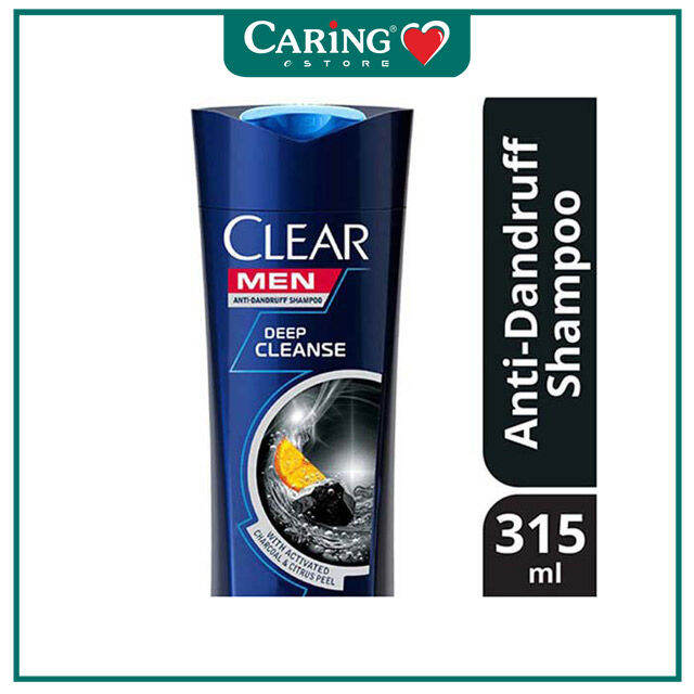 CLEAR MEN DEEP CLEANSE ANTI-DANDRUFF SHAMPOO 315ML | Lazada